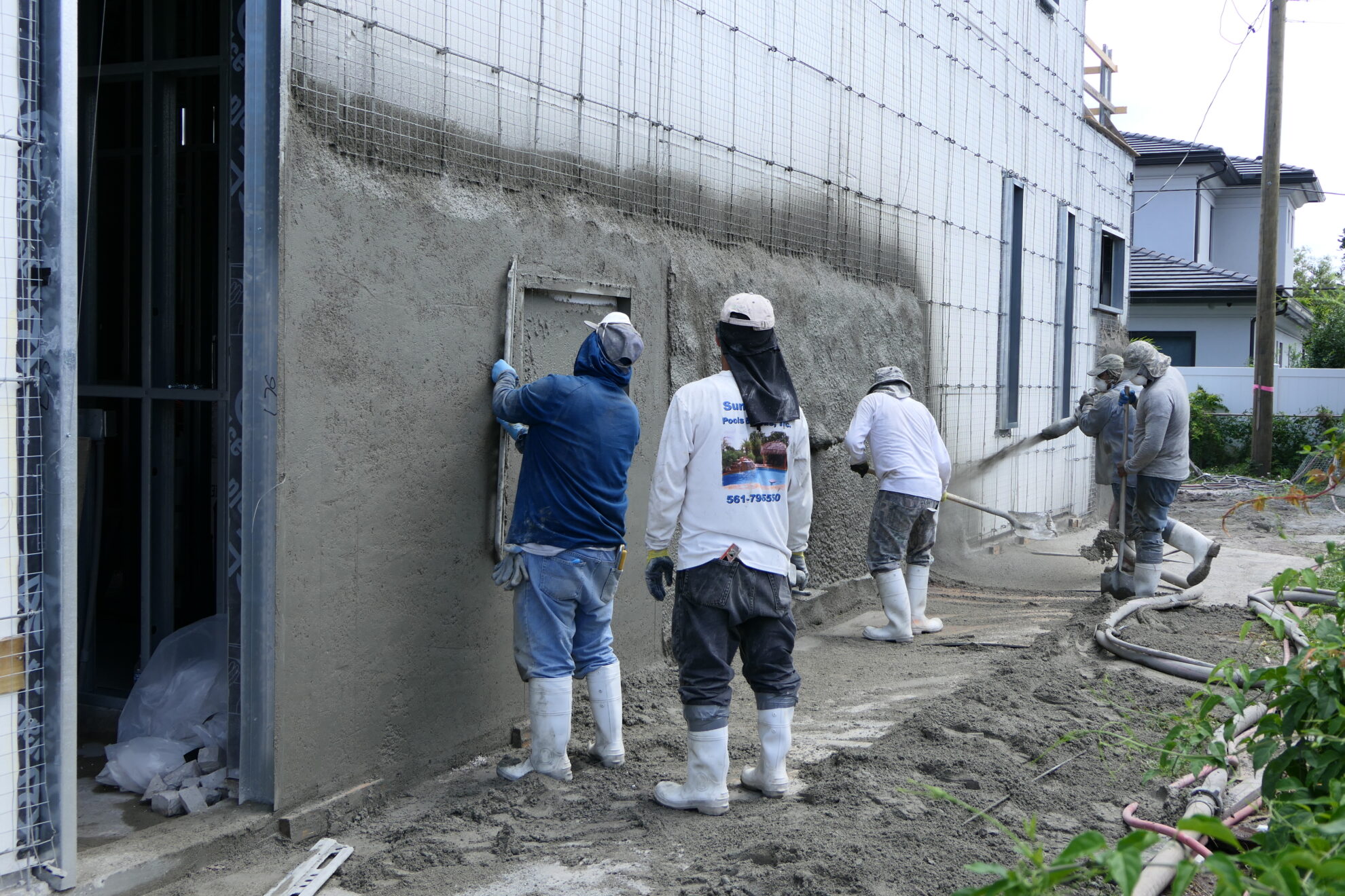 Spray Concrete | Using Spray Concrete or Gunite